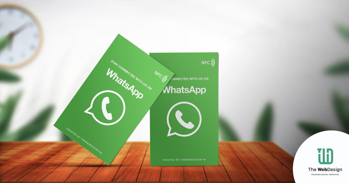 WhatsApp NFC Card + QR Code: Seamless Connection For Instant Messaging